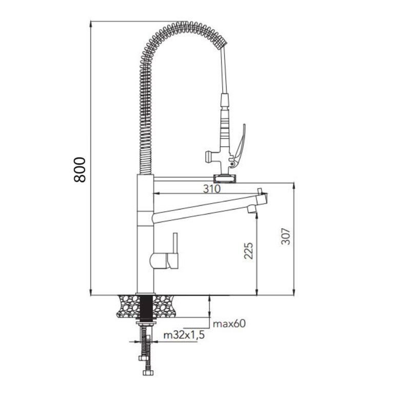 Zilver Sink Mixer – Zilver